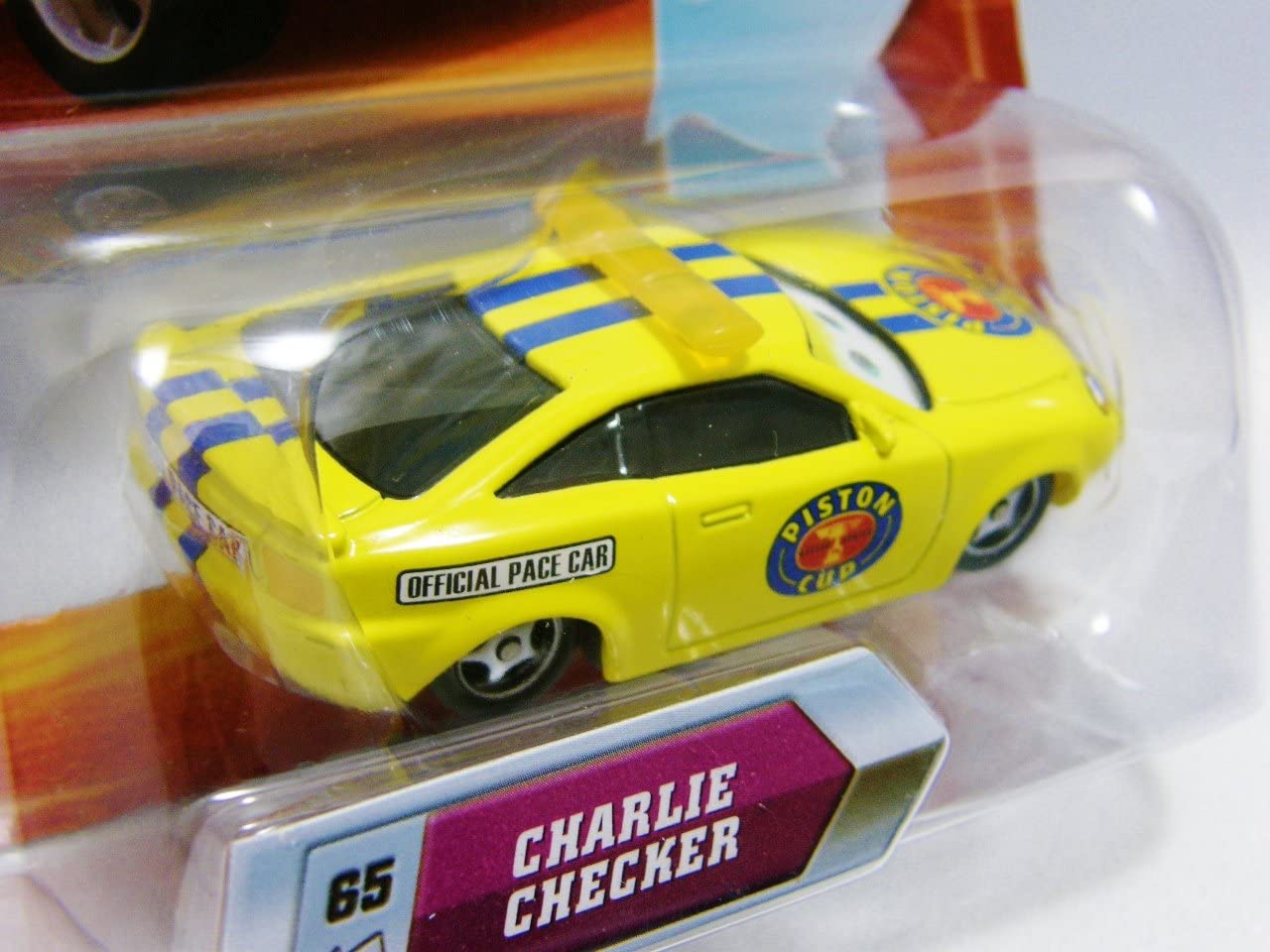 Disney Pixar Cars Lenticular Eyes – Charlie Checker No.65 – BigaMart