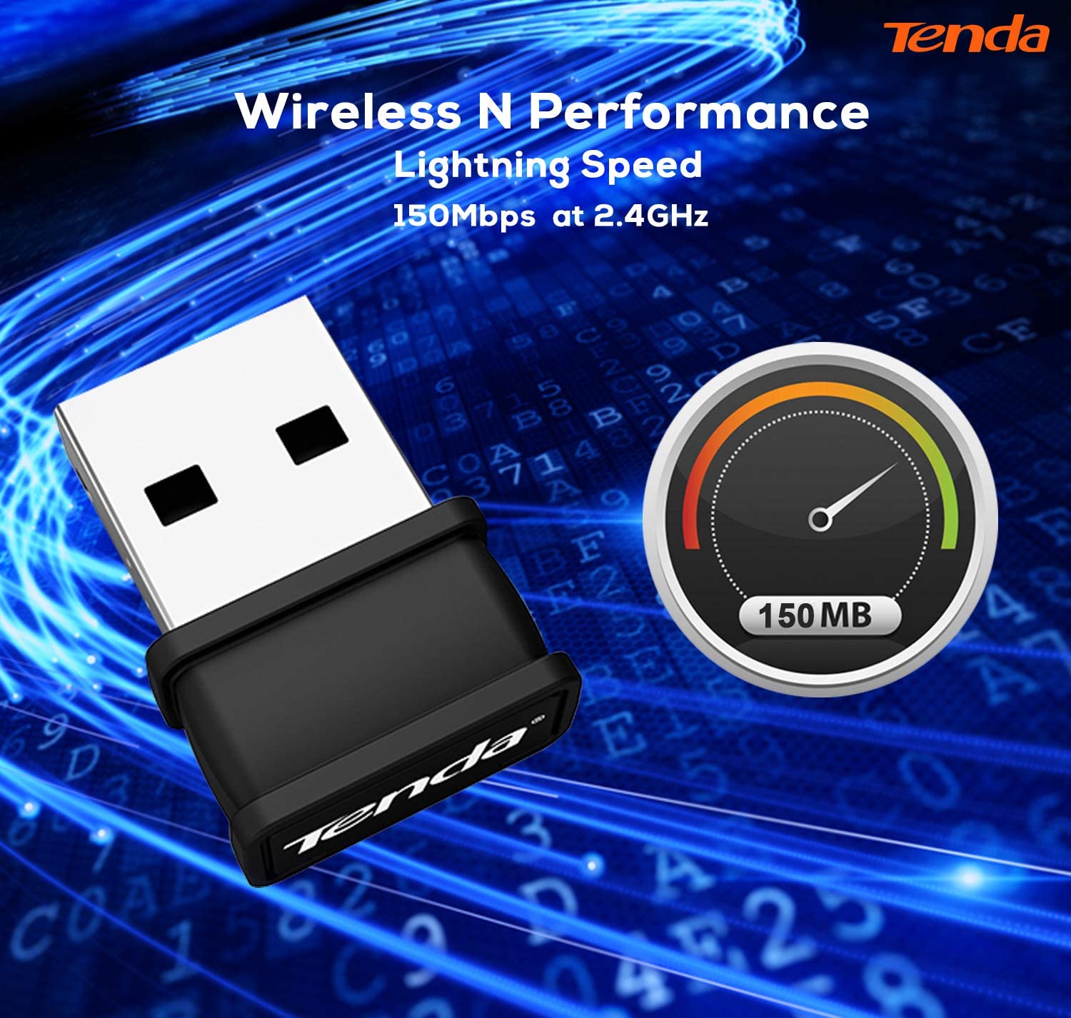 Tenda W311MI 150Mbps Wireless USB Network Interface Card – BigaMart