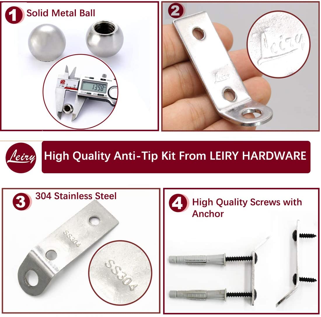 Anti Tip Furniture Straps Jiayi 4 Pack Child Furniture Anchors Baby ...