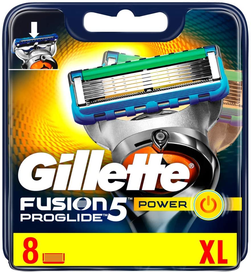 Gillette Fusion5 ProGlide Power Razor Blades for Men with Precision ...