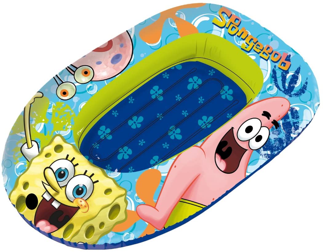 Bob Esponja Spongebob Squarepants Inflatable Boat (SAICA Toys 8301 ...