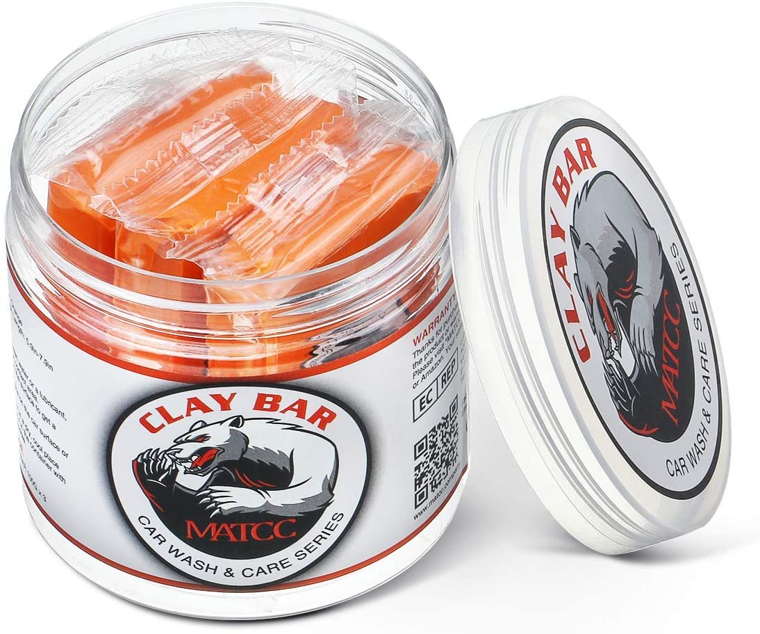 MATCC Car Clay Bar Auto Detailing Clay Bar 3 Pack 100g Premium Grade ...