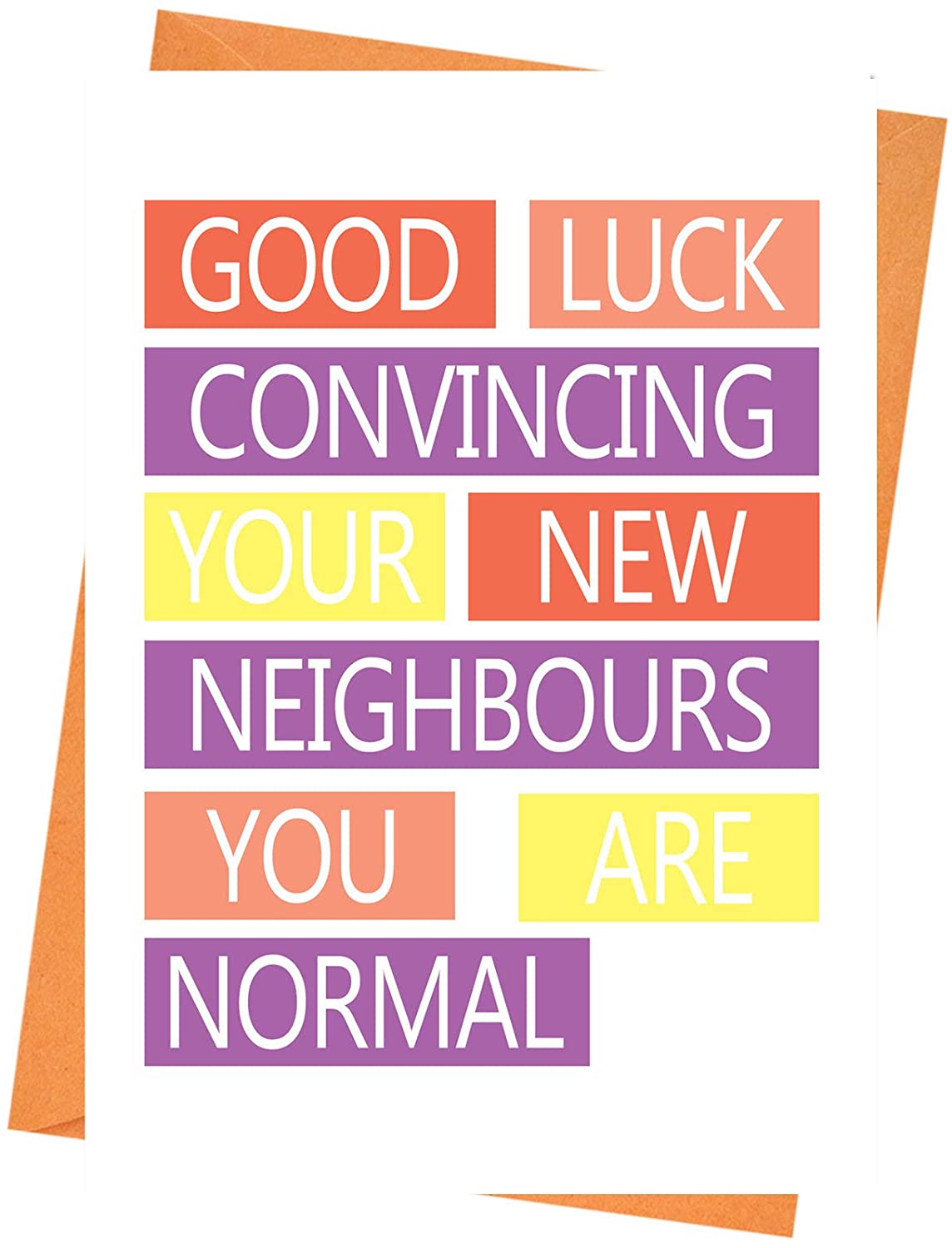 New Home Card, Congratulations Card, Moving Home Card, New House Card ...