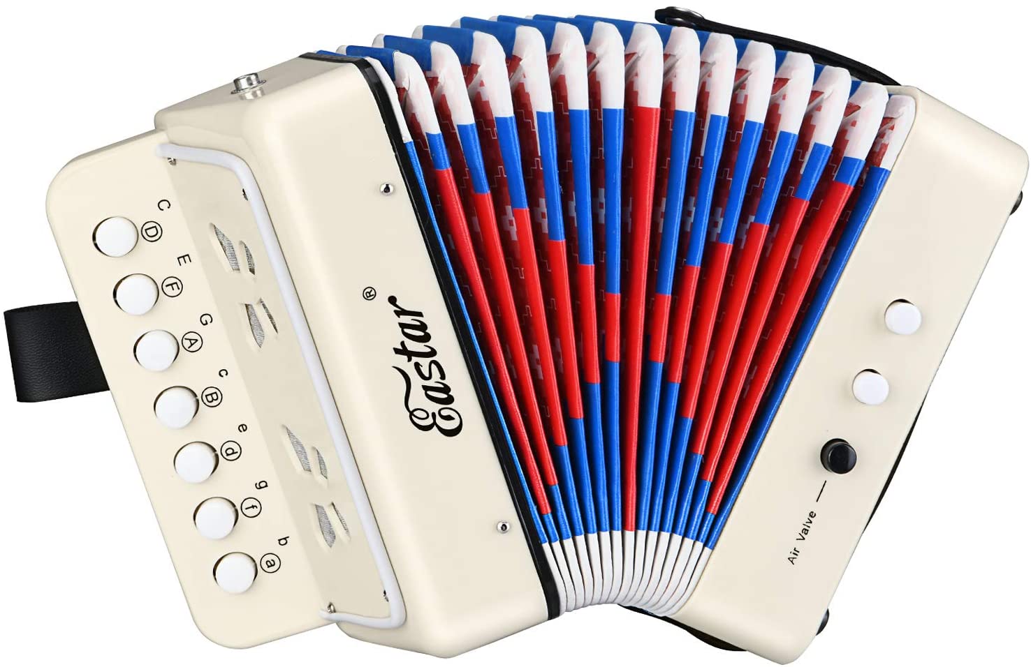 Eastar Button Accordion 10 Key Kids Accordion Toy Piano Accordion ...