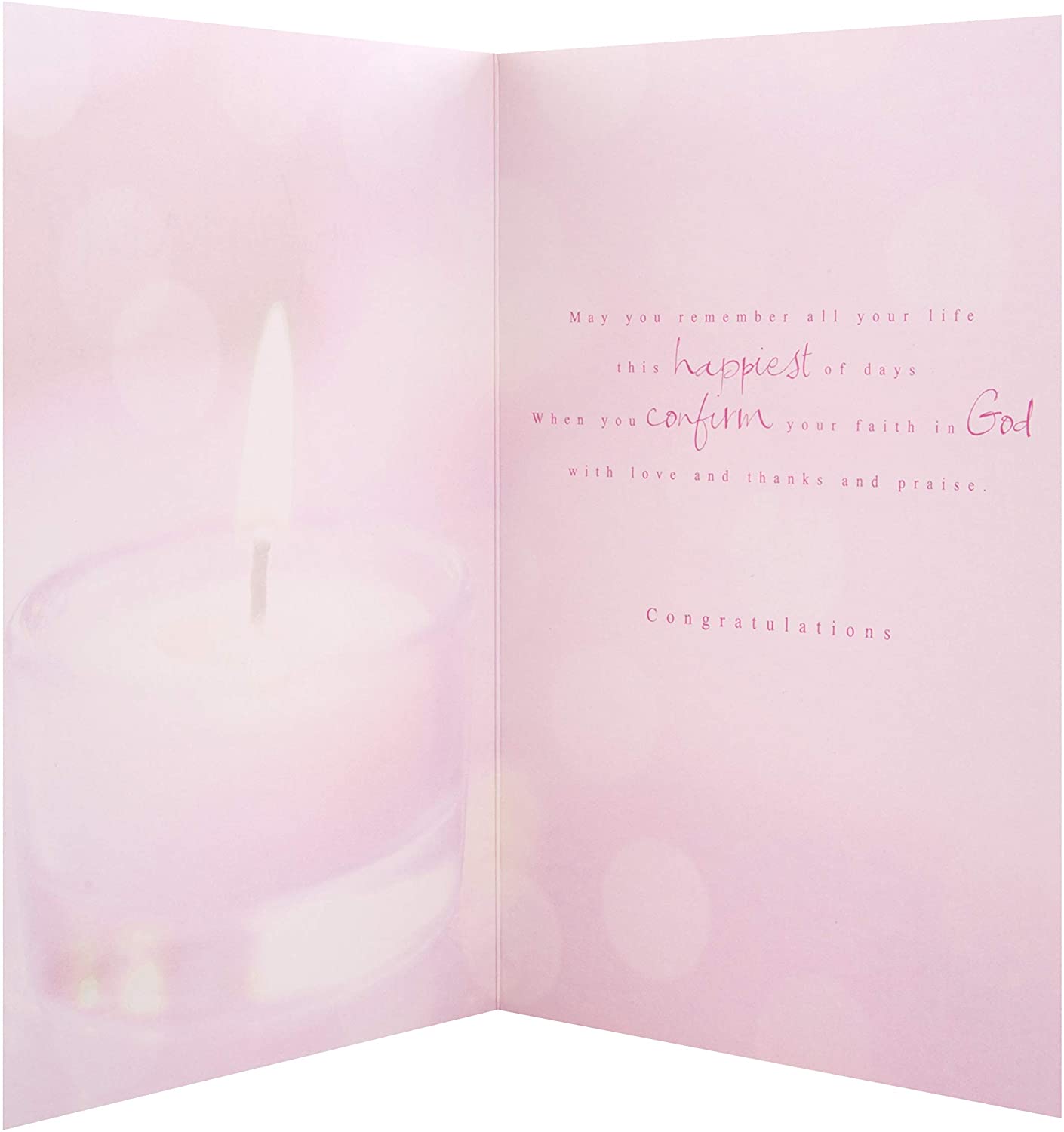 Confirmation Card from Hallmark – Contemporary Photographic Design with ...