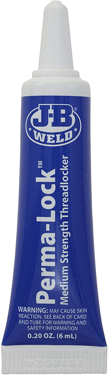 J-B Weld Perma-Lock Blue 6ml – Medium Strength – BigaMart