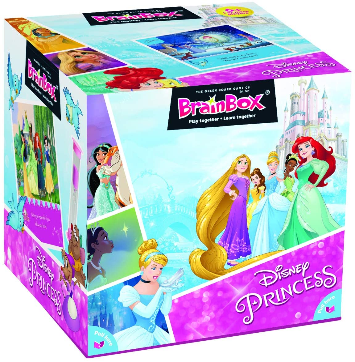 Brainbox Games GRE91032 BrainBox Disney Princess, Mixed Colours – BigaMart