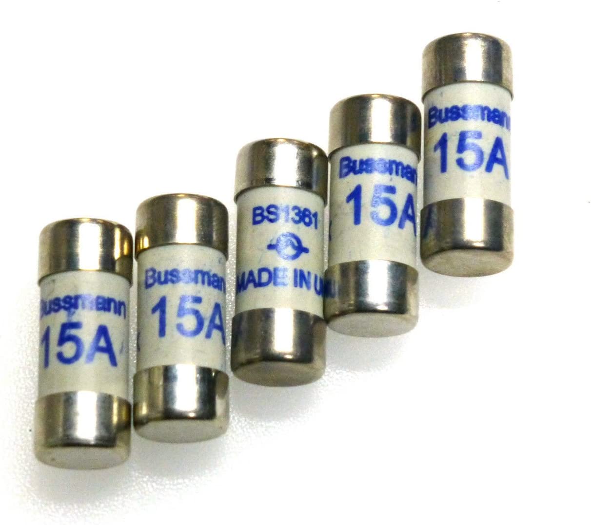 Eaton 15 Amp Consumer Unit Fuses 9mm x 26mmm BS1361 15A – 5 Pack – BigaMart