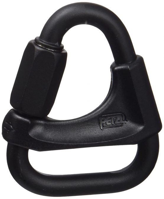 Petzl P11 8BN DELTA Triangular Steel Quick Link, 8 mm, Black – BigaMart