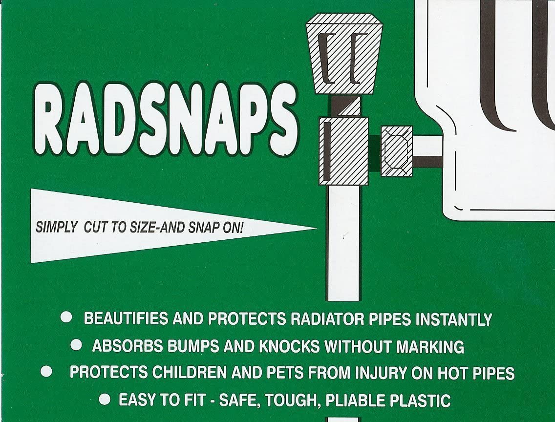 15mm White 10 x Radsnaps 15mm Pipe Covers – BigaMart