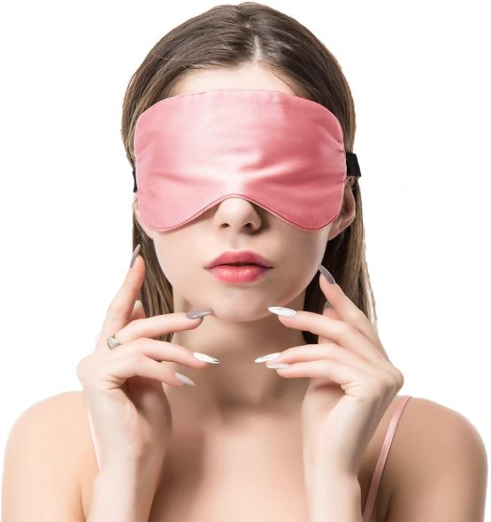 COLD POSH 100% Mulberry Silk Sleep Mask Eye Mask for Sleeping ...