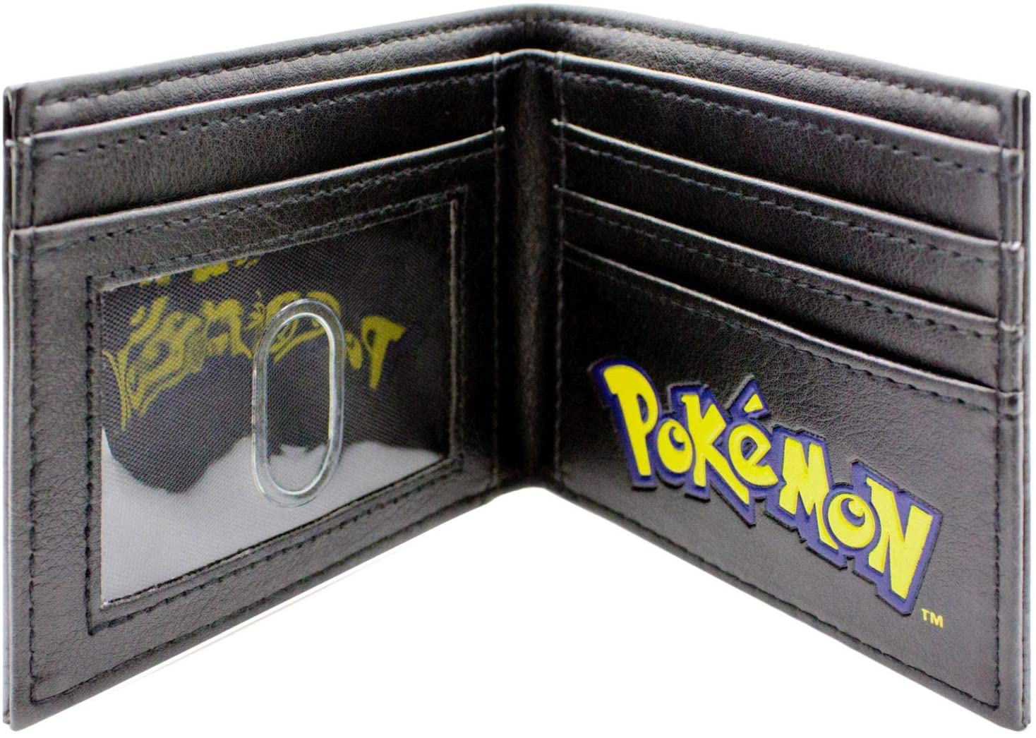 Pokemon Charmander Starters Black ID & Card Bi-Fold Wallet – BigaMart