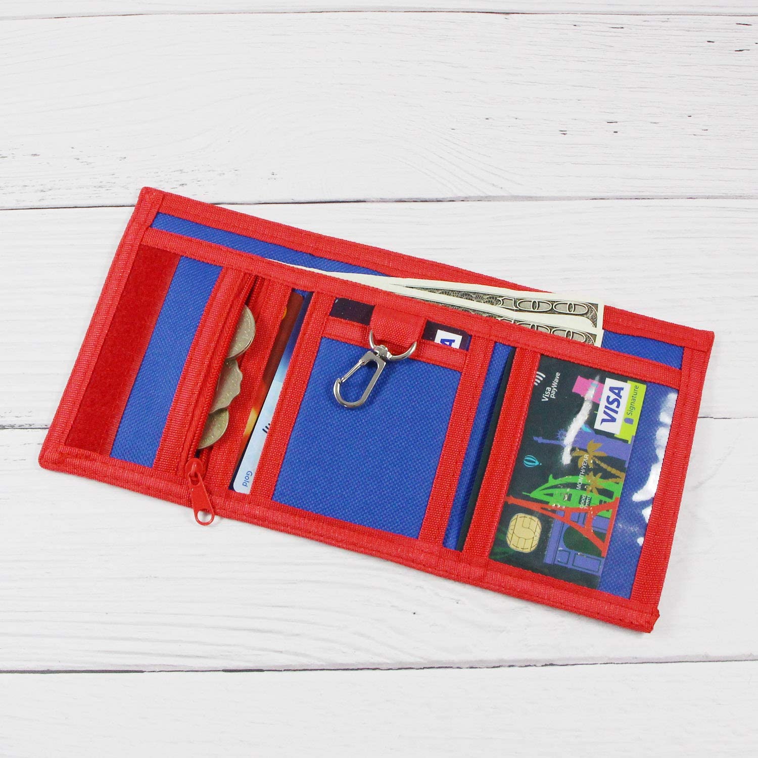 RFID Wallet, Cute Cartoon Wallet with Zipper for Kids, Green Dinosaur ...