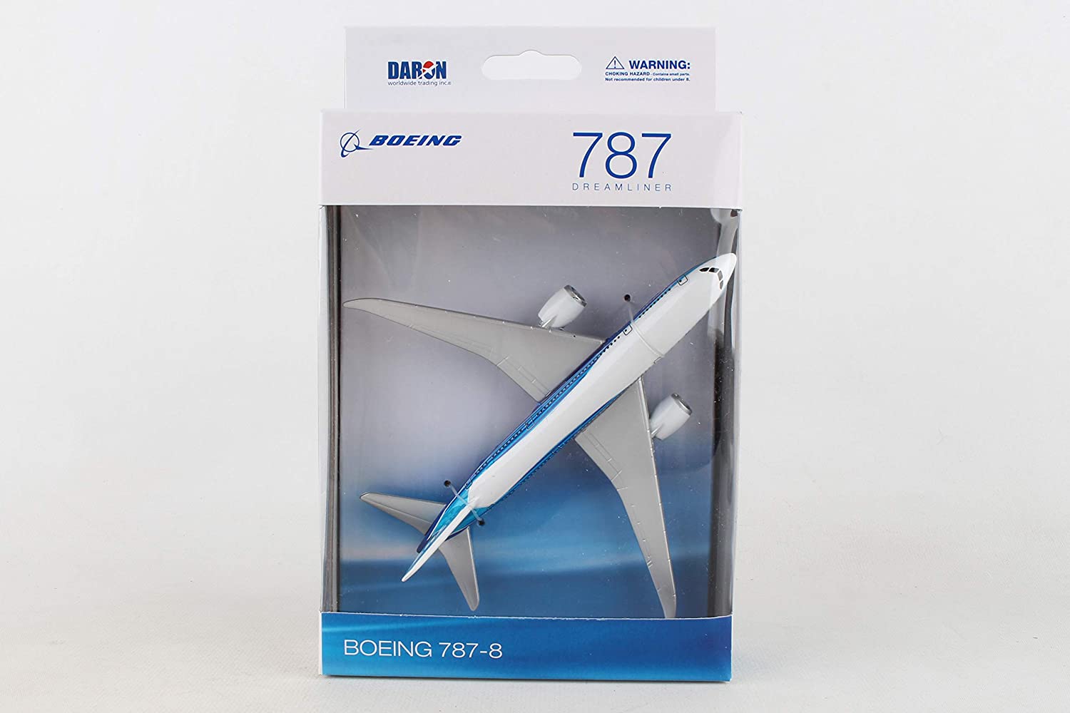Daron (RT7474) Boeing 787 Dreamliner Single Plane, White and Blue ...