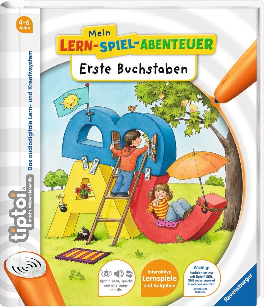 Ravensburger tiptoi ® Book Starter Set First Letters + First English ...