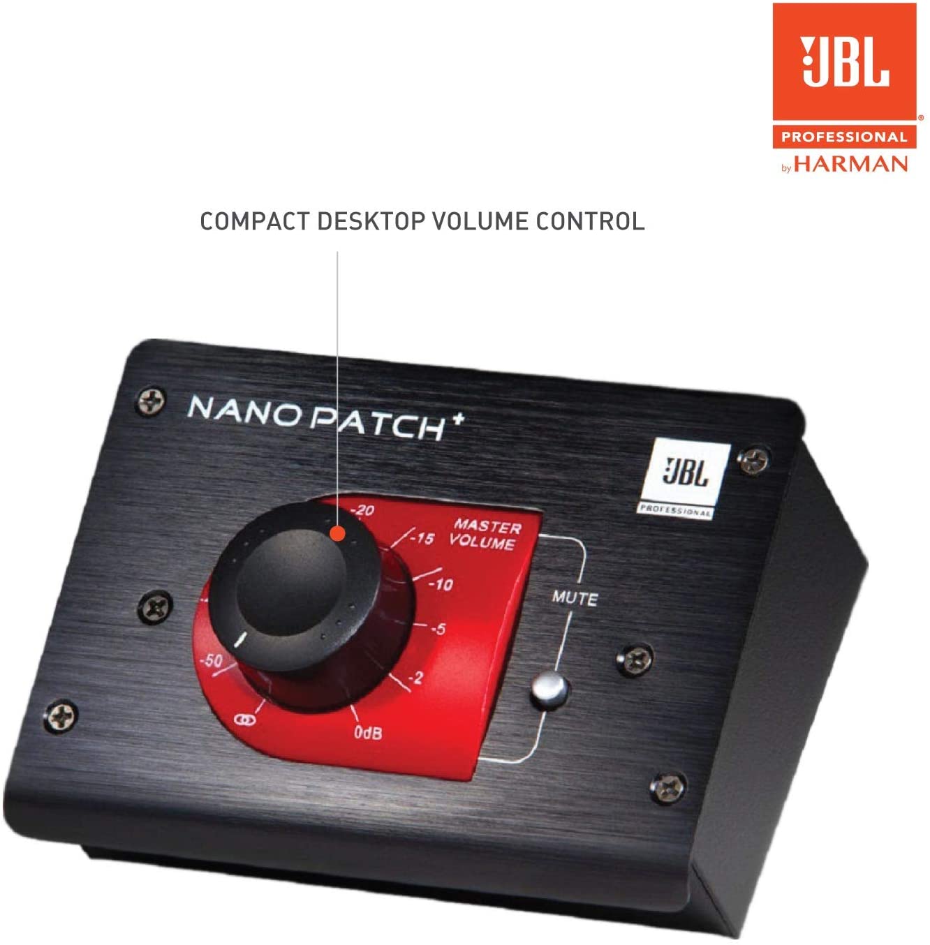 JBL NPATCH BLK Nano Patch+ Compact 2-Channel Passive Volume Controller – BigaMart