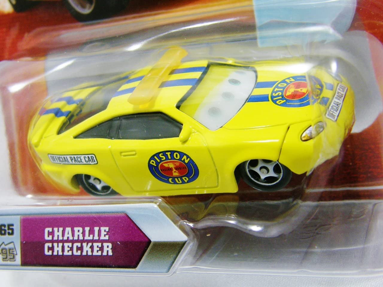 Disney Pixar Cars Lenticular Eyes – Charlie Checker No.65 – BigaMart