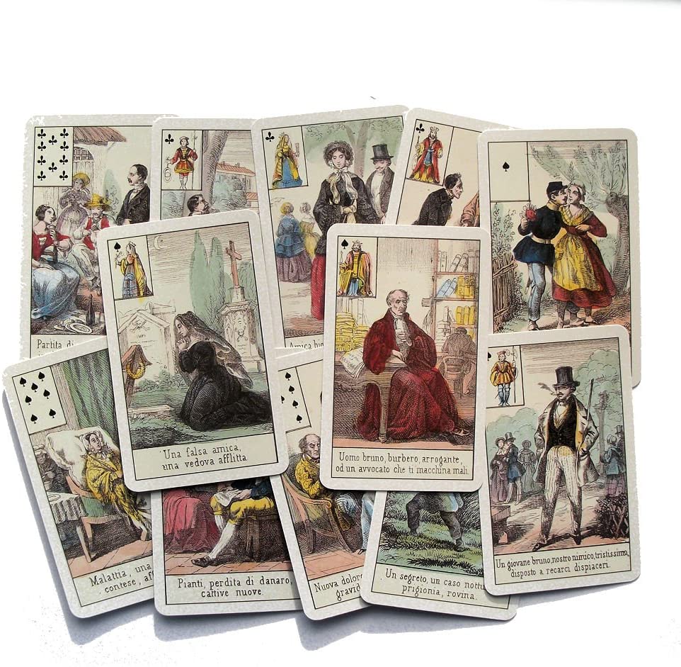 Green Cross Toad Antica Sibilla Italiana Oracle, 32 Fortune Telling ...