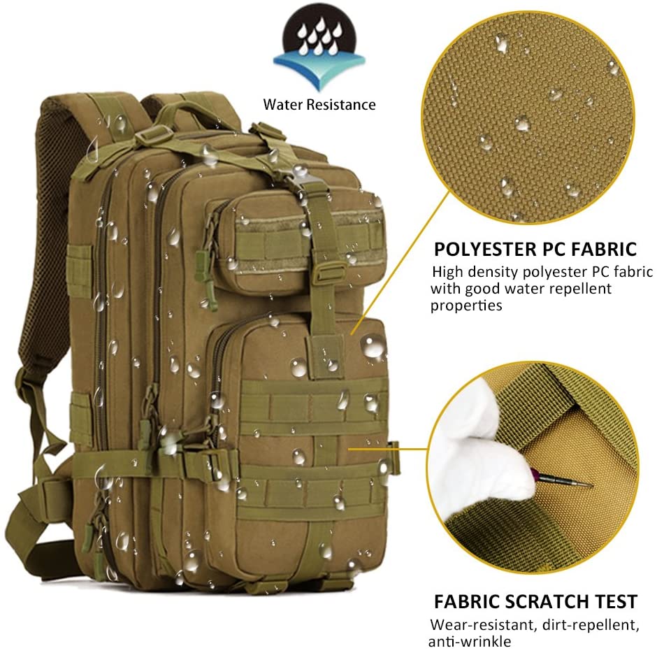 Zology Multifunctional 40L Large Capacity Military Army Tactical ...