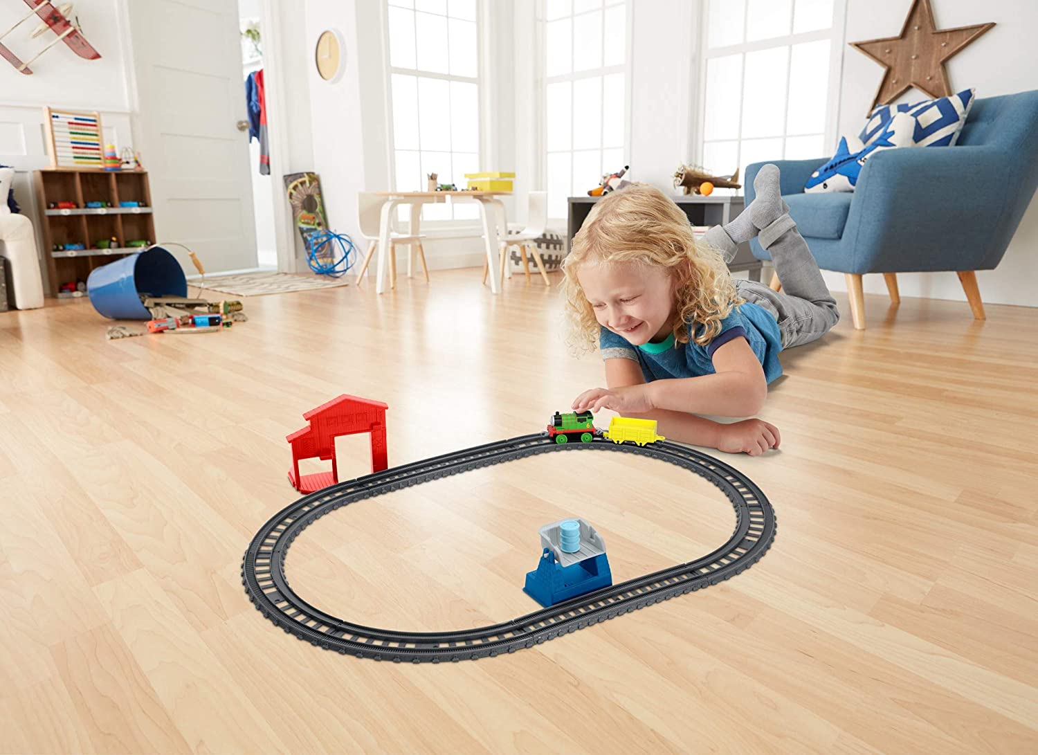 Thomas & Friends GFJ77 Trackmaster Push Along Percy’s Barrel Drop ...