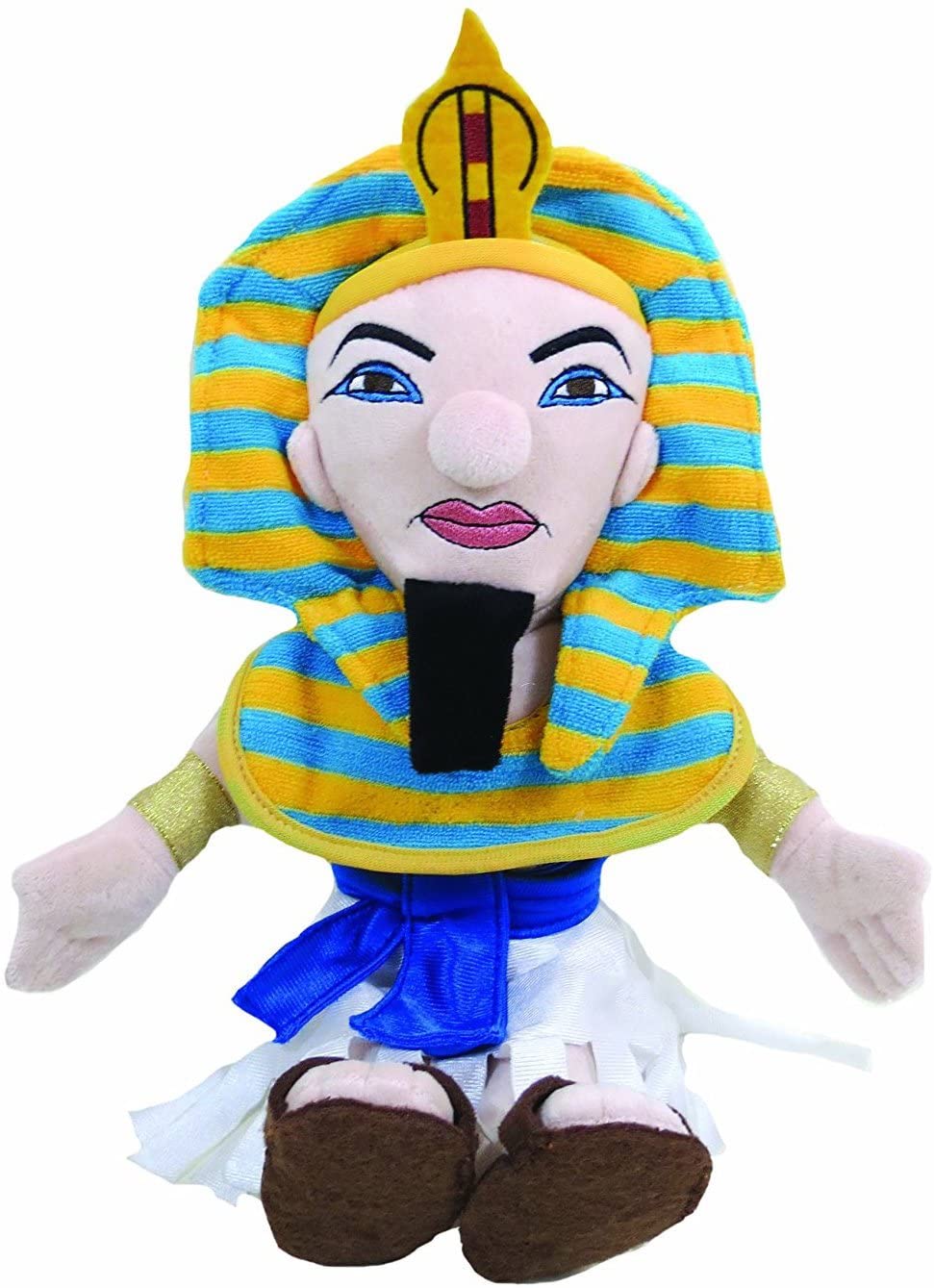 The Unemployed Philosophers Guild Egyptian King Tut Little Thinker – 11″ Plush Doll for Kids and ...