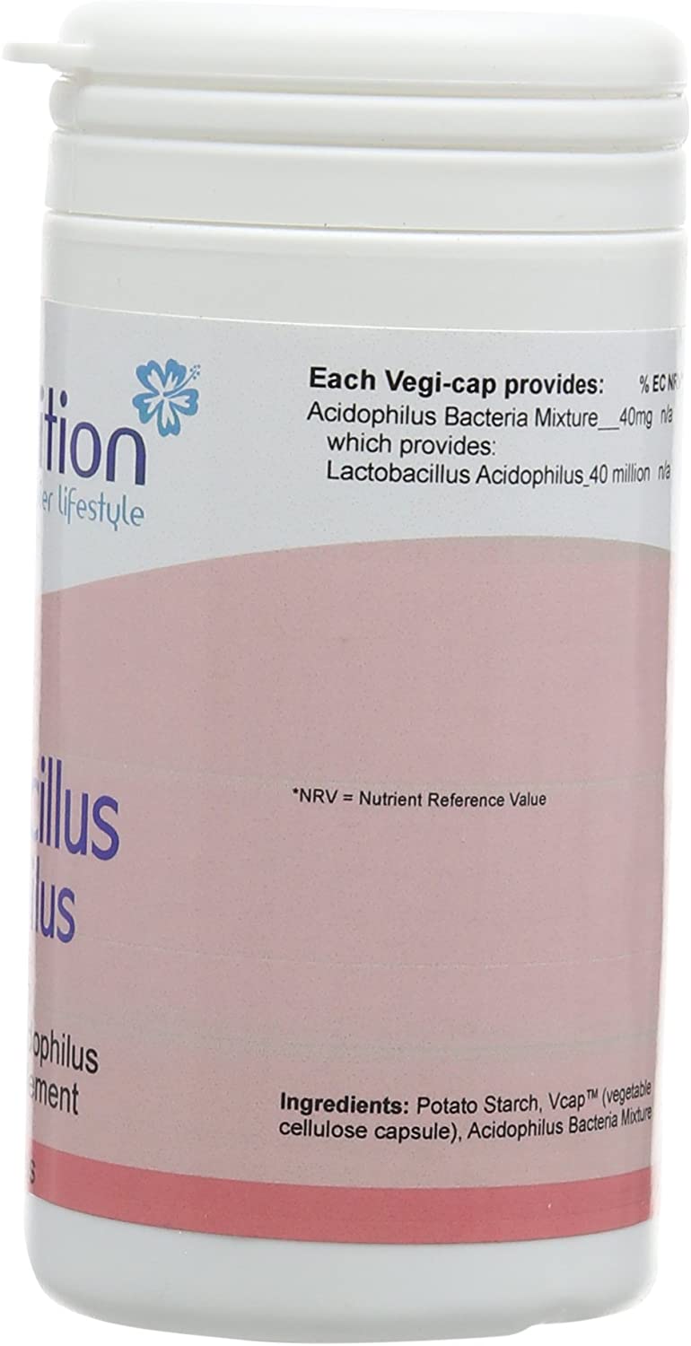 Bio Nutrition Lactobacillus Acidophilus – Digestive probiotic Health ...