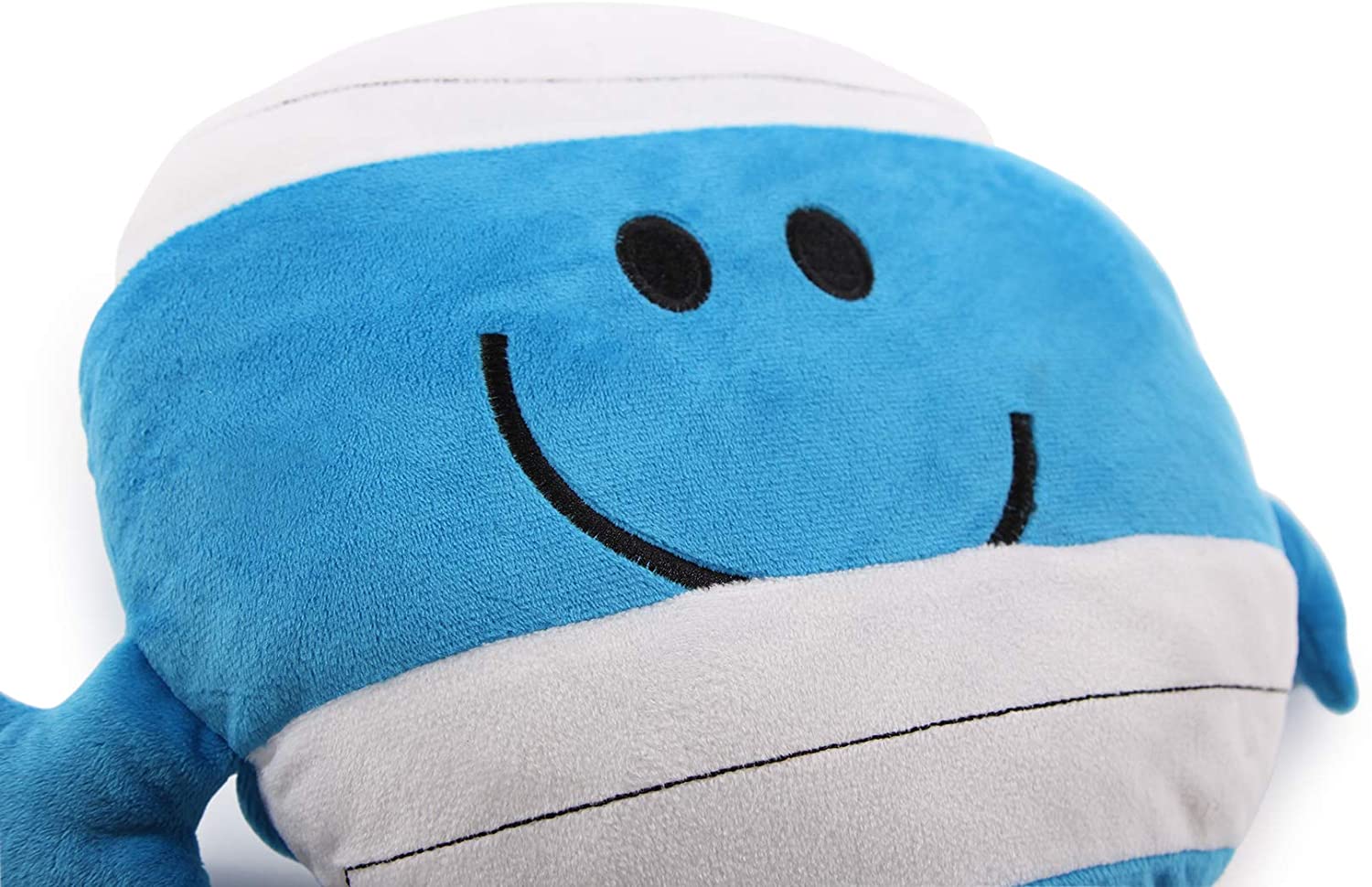 Mr Men Little Miss 1205 Mr Bump Heatable Plush Toy, Blue, Age 3+ – BigaMart