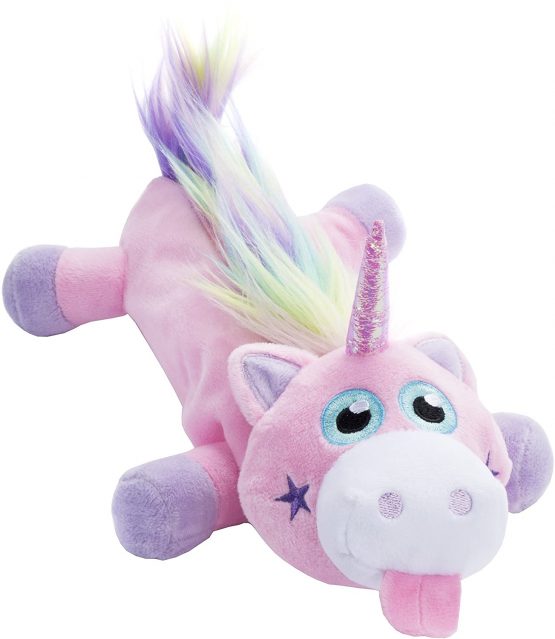 FRINGOO® Plush Unicorn Pencil Case for Girls Soft Large Capacity School ...