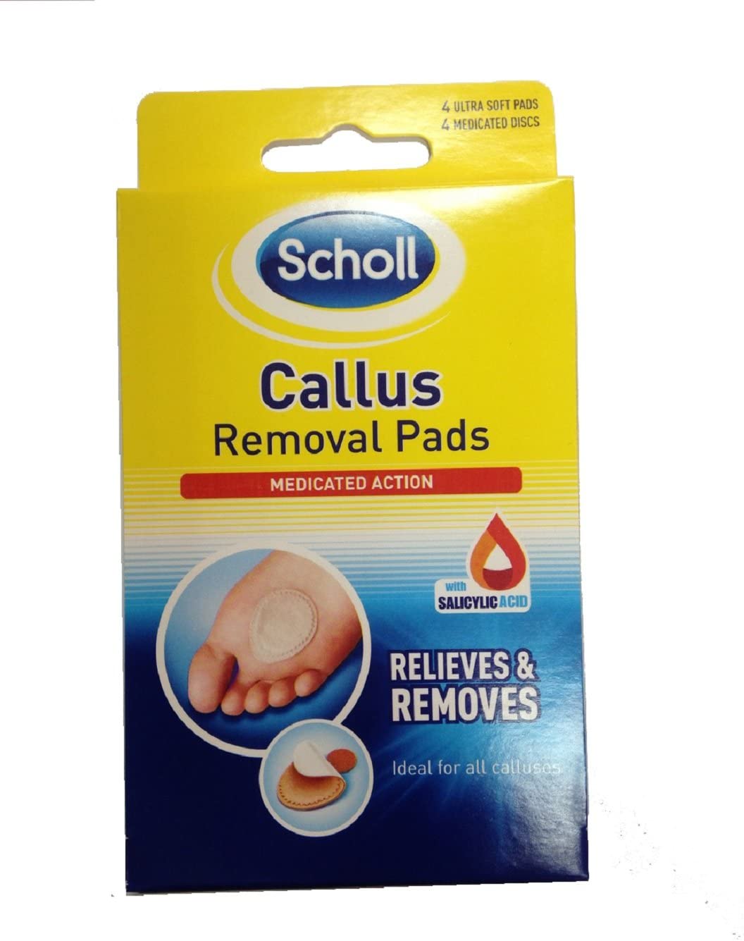 Dr. Scholl Callus Removal Pads – Immediate Pain Relief – BigaMart