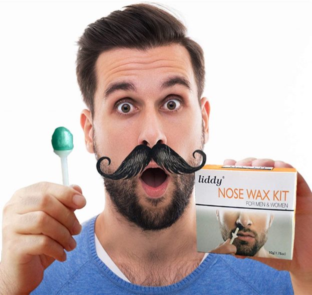 Nose Wax kit, Liddy Nose Hair Removal Wax Kit Microwavable Home Use ...
