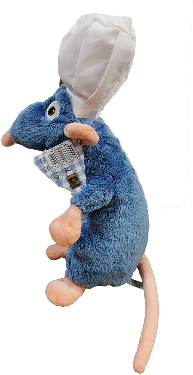 Disney Ratatouille – Remy plush, with chef’s hat and spoon 12’63 ...