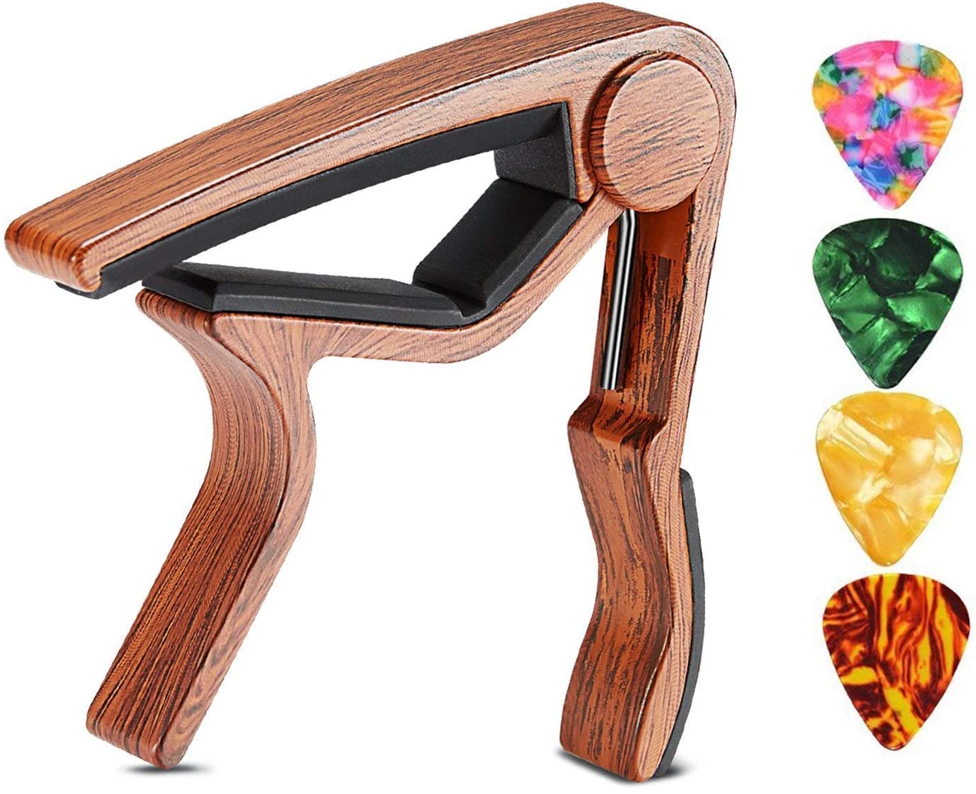 Guitar Capo Trigger for Electric and Acoustic Guitars Bass Ukulele ...
