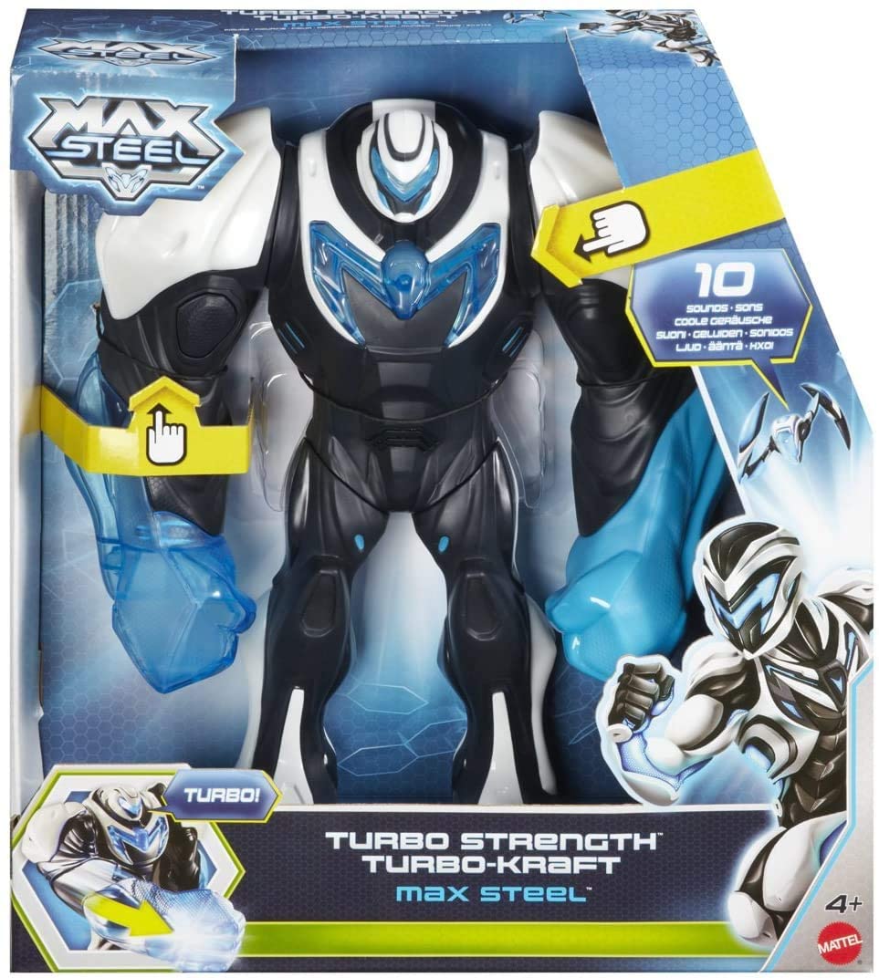 Max Steel – Turbo Strength BHB46 – Figurine Animation – MS max-sound ...