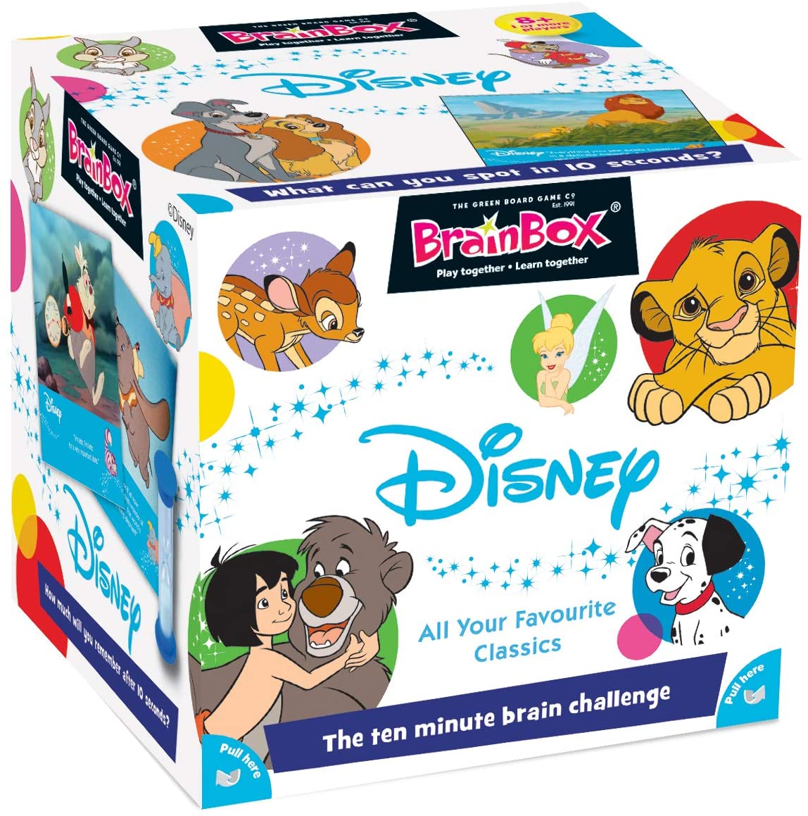 Brainbox Games GRE91034 BrainBox Disney Favourite Classics, Mixed ...