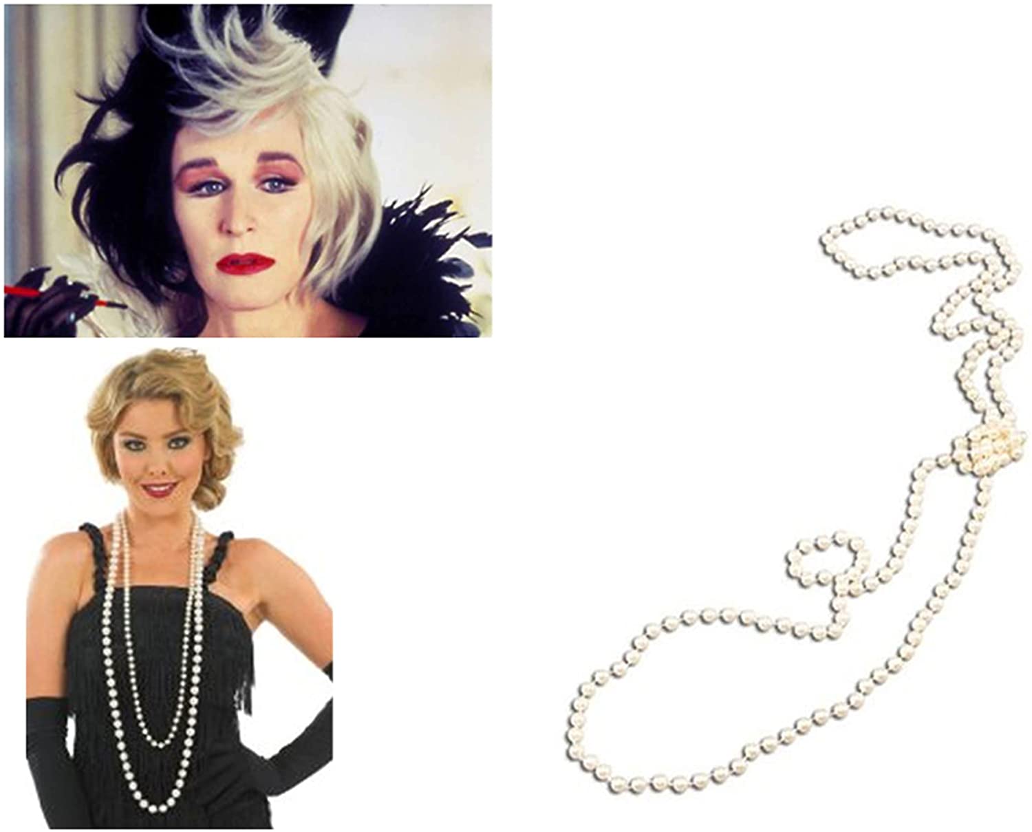 72″ Flapper Pearls Necklace – BigaMart