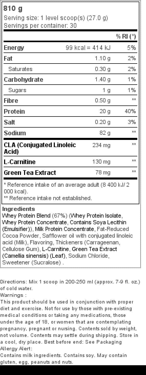 Optimum Nutrition Lean Whey Protein Powder, Low Fat, Sugar Free Lean ...
