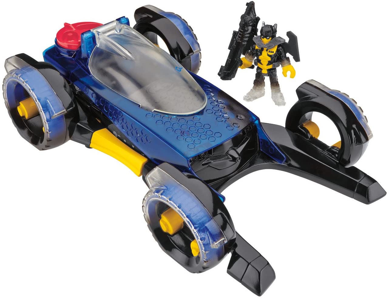 Mattel Fisher-Price DRM48 – Convertible Batmobile Vehicle German - BigaMart