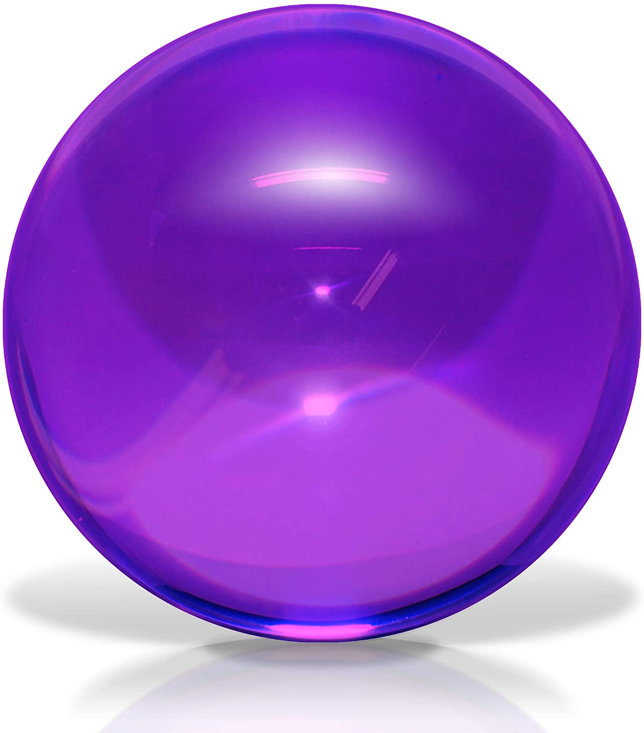 Flames ‘N Games 75mm Acrylic Colour Contact Ball + Suede Bag ...