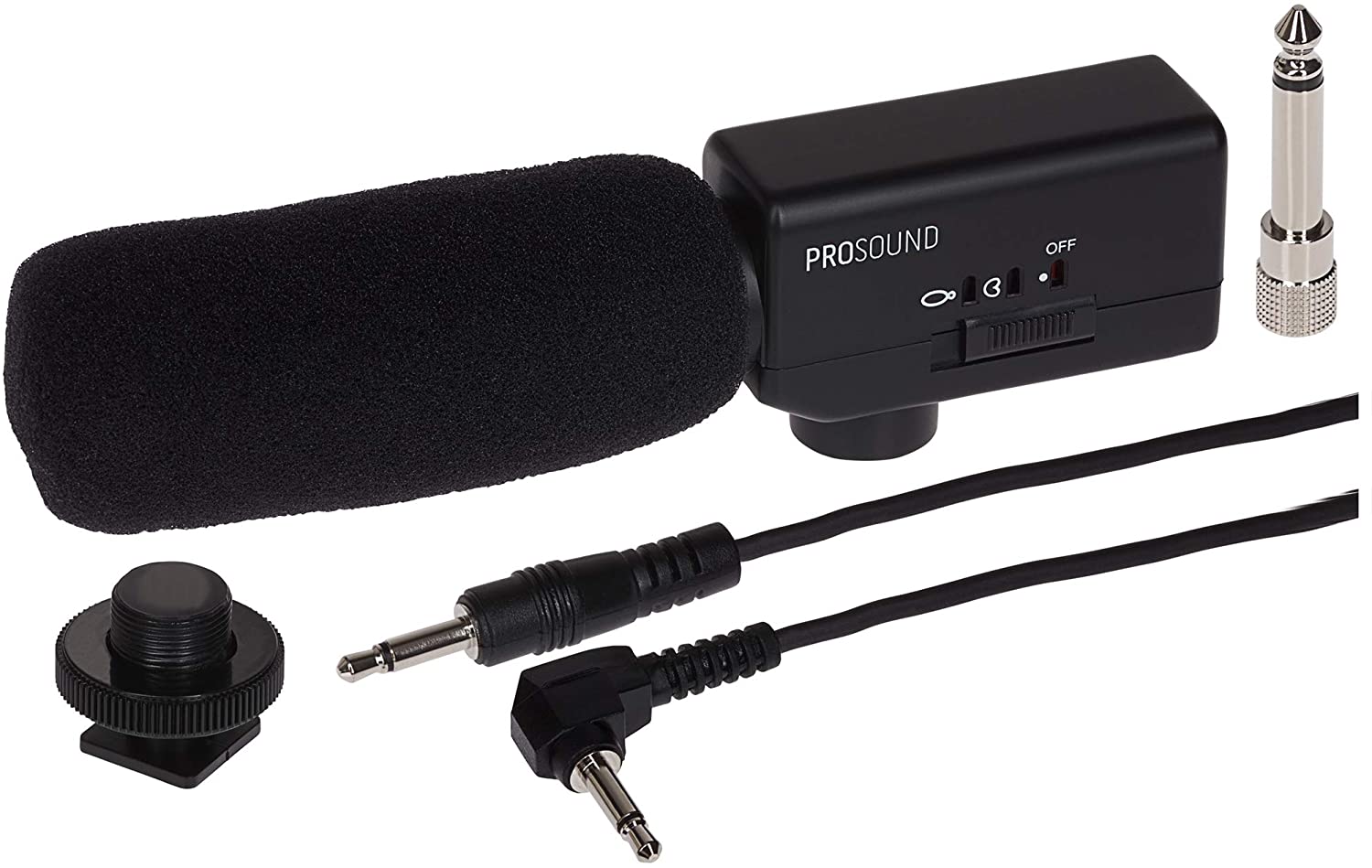 Prosound BV57 Super Cardioid Electret Condenser Zoom Video Microphone ...