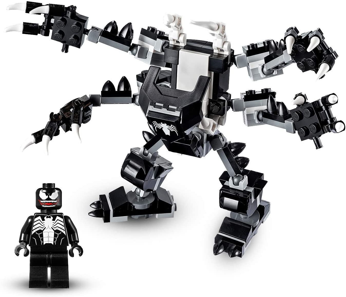 Super Heroes LEGO 76150 Marvel Spider-Man Jet vs. Venom Mech Playset ...