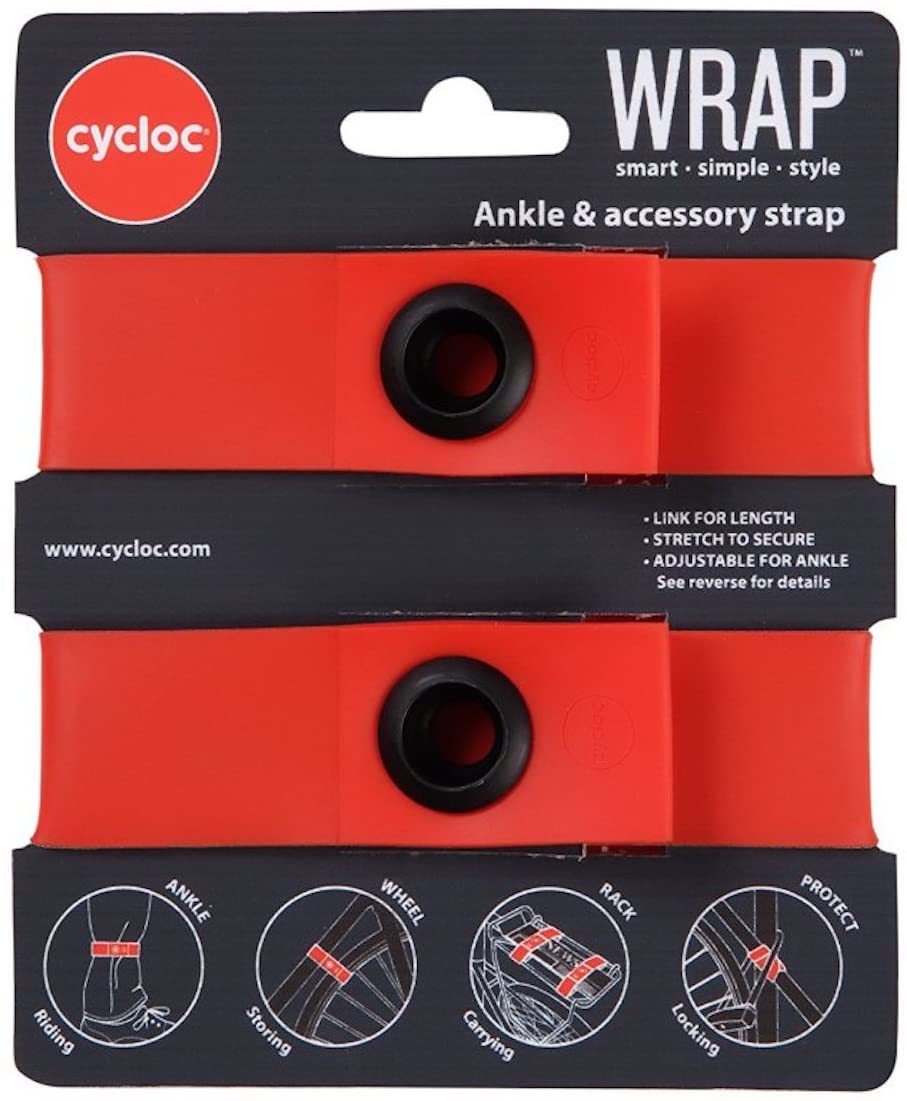 Cycloc Wrap – Stylish Versatile Rubber Bike Strap – Set of Two ...