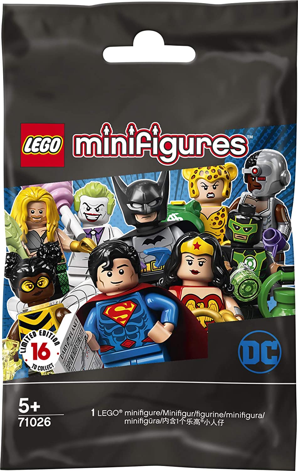 LEGO Minifigures DC Super Heroes Series Minifigures Superman (71026 ...