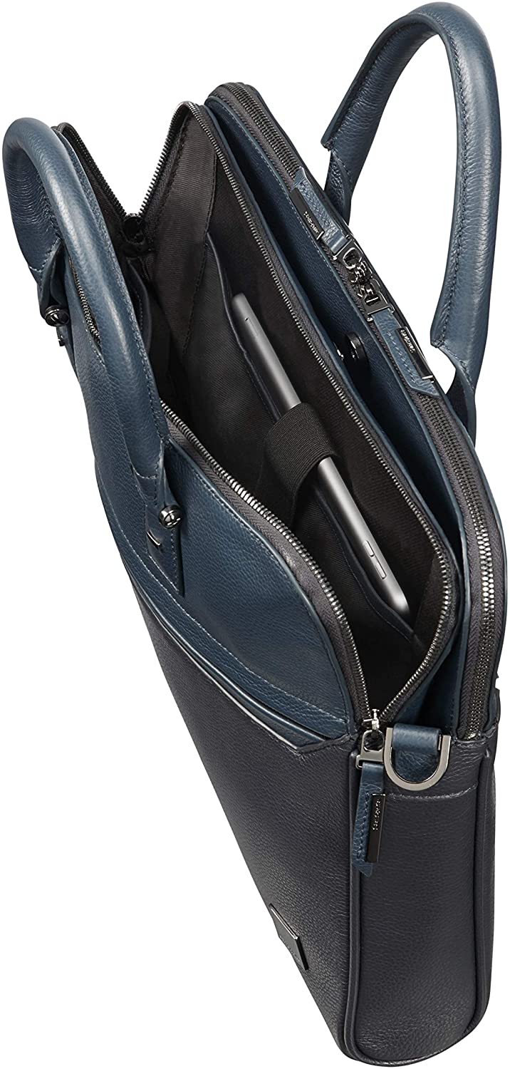 SAMSONITE Senzil – Slim Briefcase, 38.5 cm, 11 liters, Red (Burgundy ...