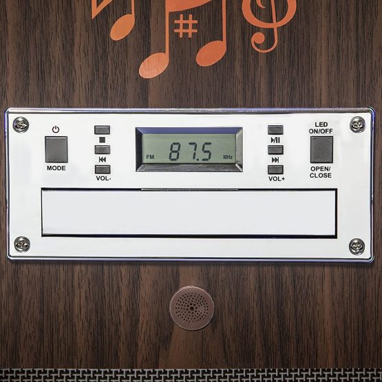 itek I60017 Floorstanding Multi-Functional Bluetooth Jukebox with CD ...