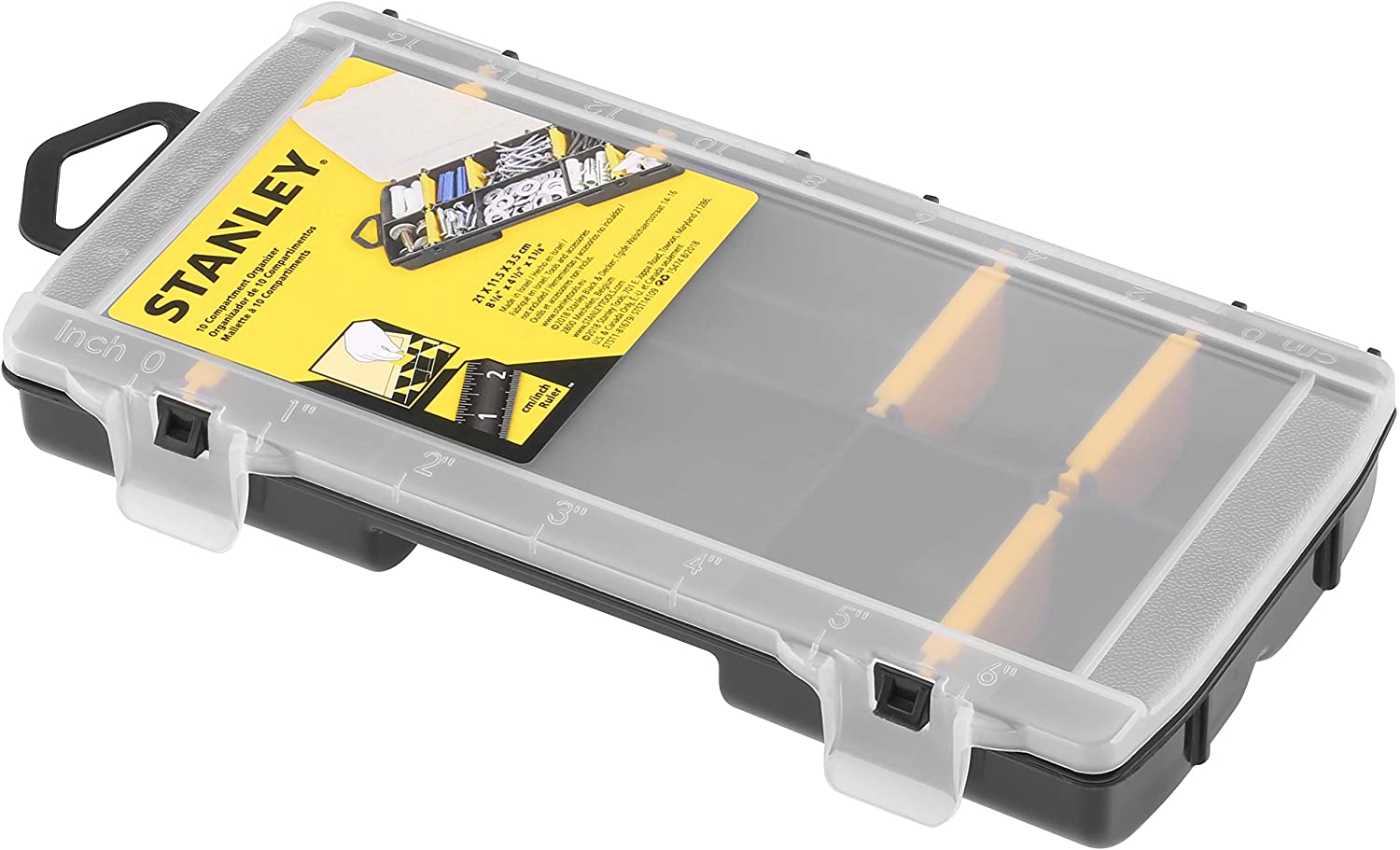 Stanley STST81679-1 Small Storage Organizer, Transparent – BigaMart