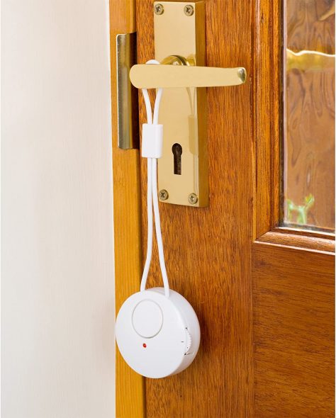 Wireless Door Handle Alarm – Hanging Intruder Alarm Door Handle ...