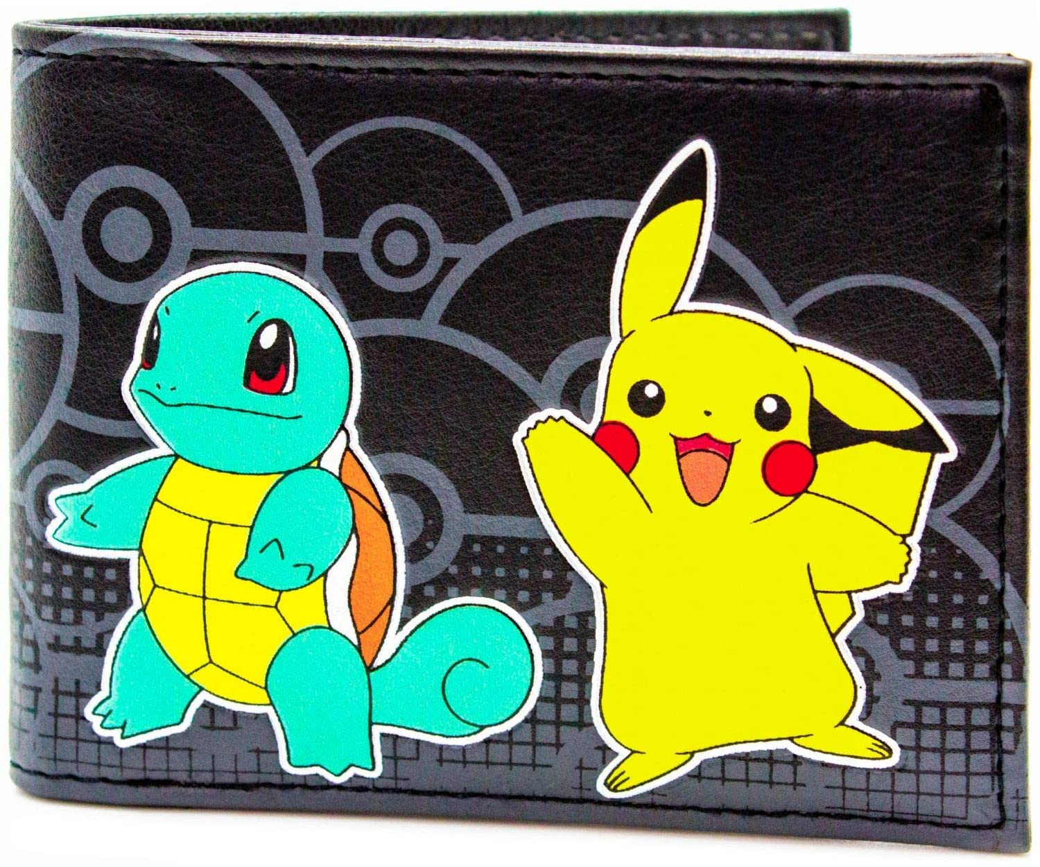 Pokemon Charmander Starters Black ID & Card Bi-Fold Wallet – BigaMart