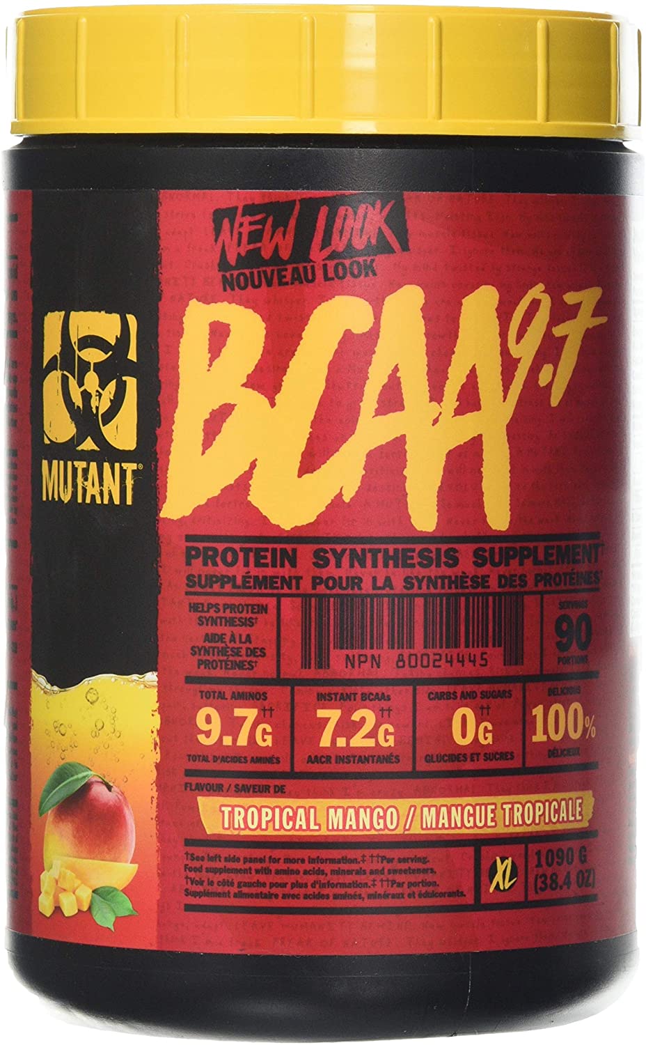 MUTANT BCAA 9.7 Supplement BCAA Powder with Micronized Amino Acid and ...