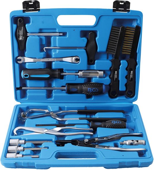 BGS 1818 | Brake Maintenance and Assembly Tool Set | 15 pcs. – BigaMart