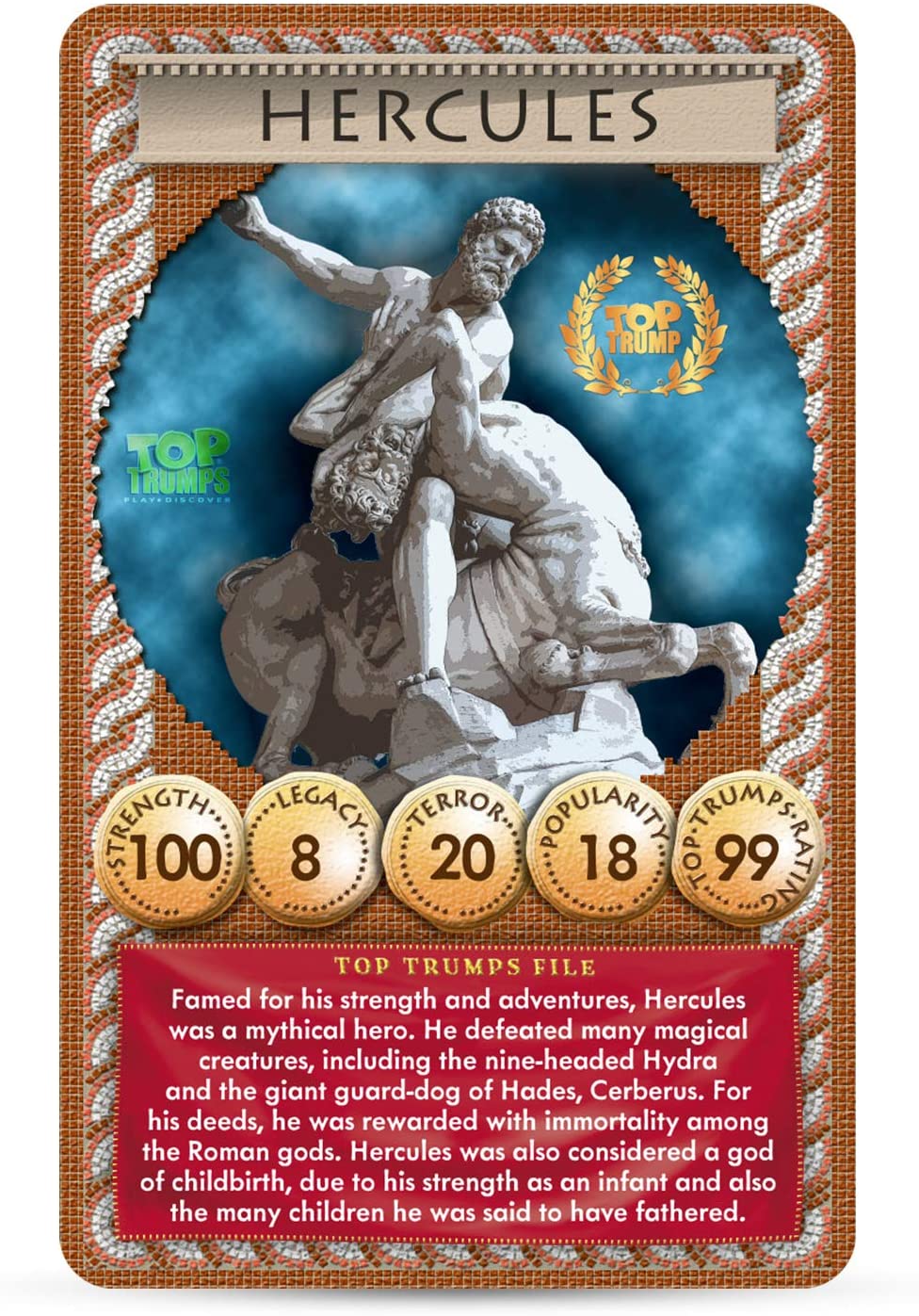 Top Trumps Ancient Rome Gods & Emperors Card Game – BigaMart